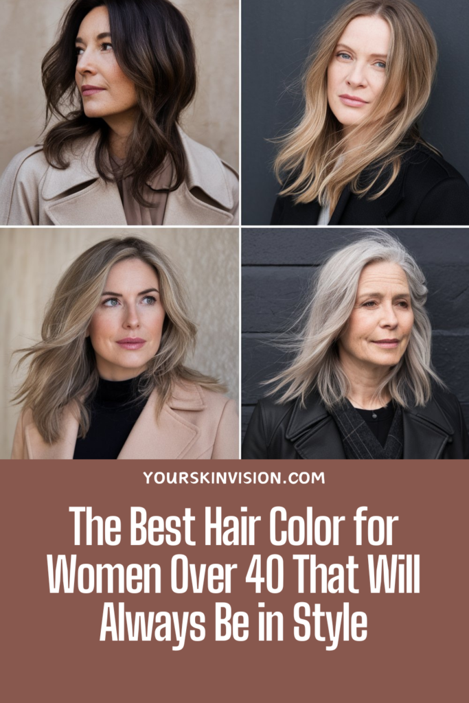 The Best Hair Color for Women Over 40 That Will Always Be Style