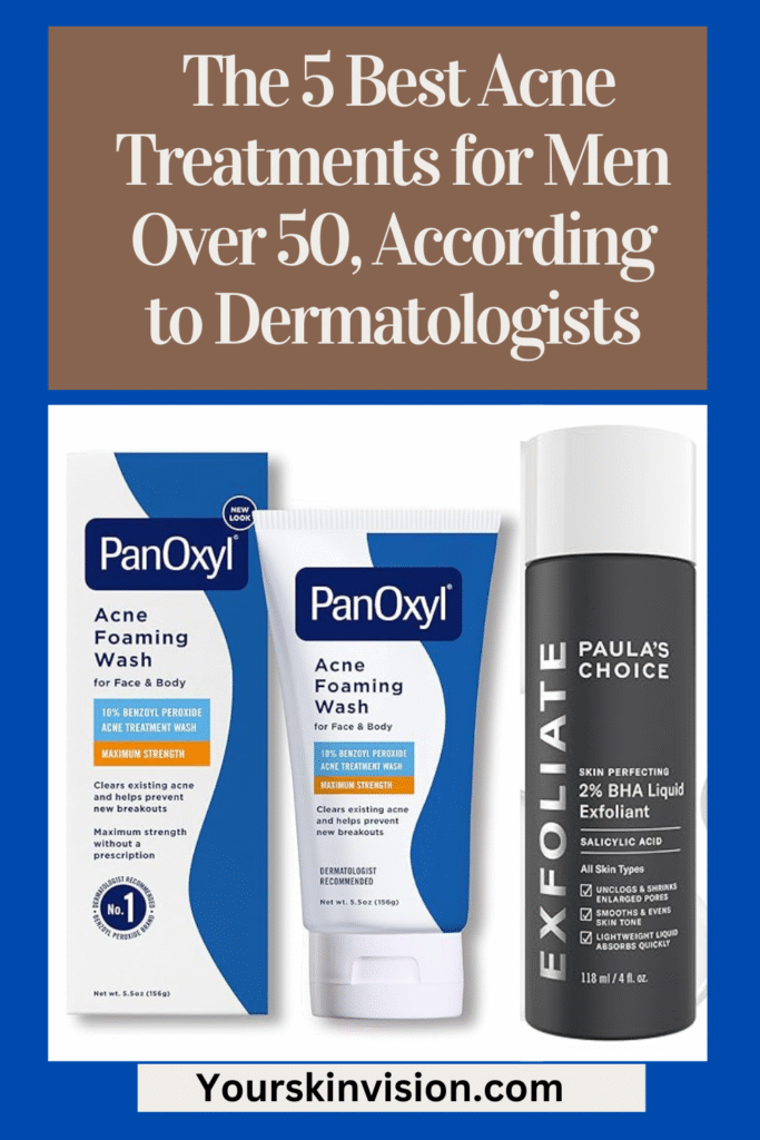 The 5 Best Acne Treatments for Men Over 50, According to Derms