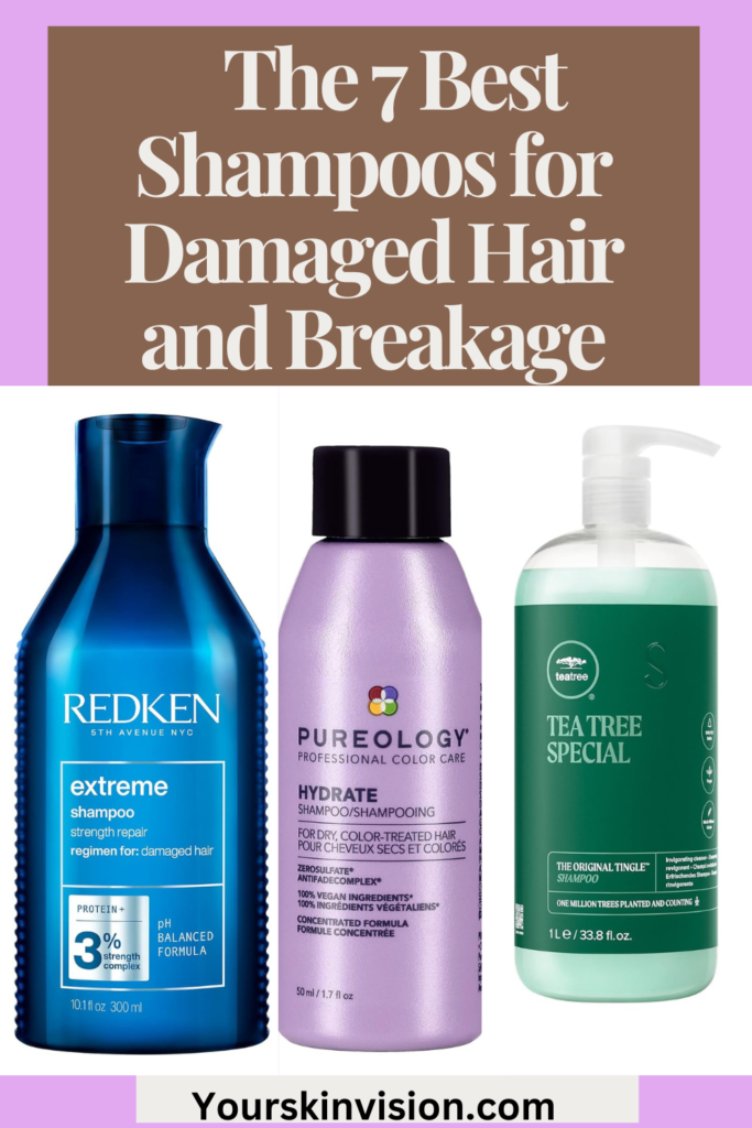 7 Best Shampoos for Damaged Hair and Breakage that are Tested