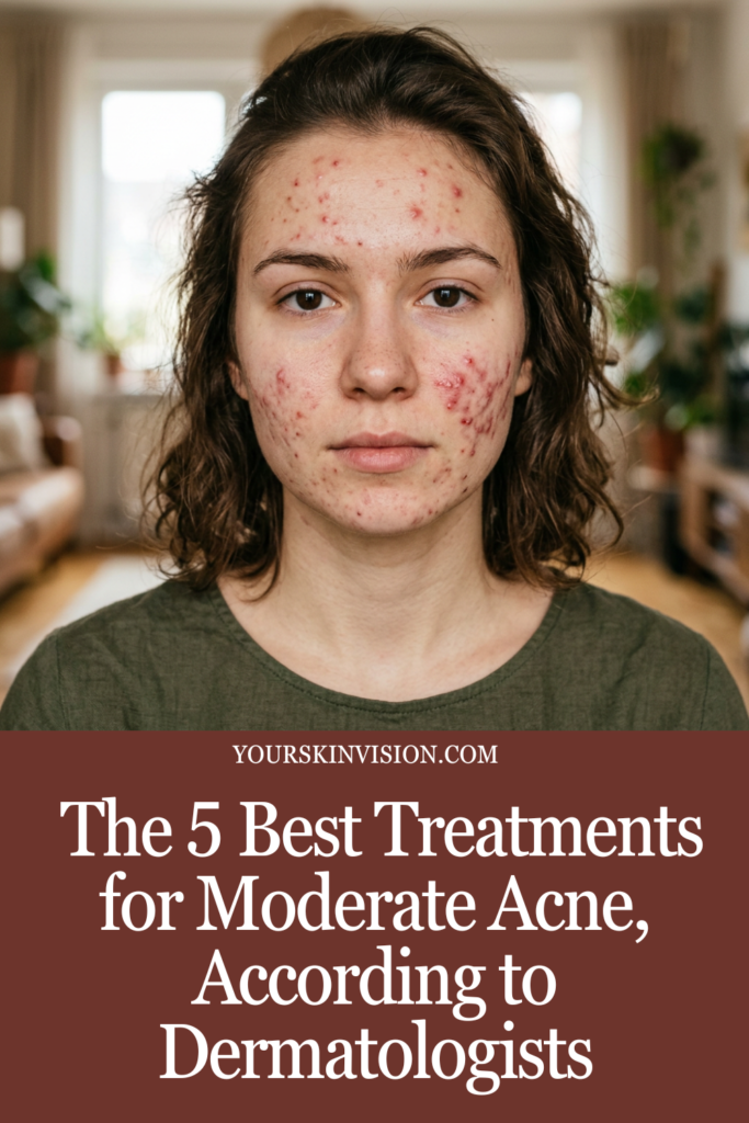 5 Best Treatments for Moderate Acne, According to Dermatologists